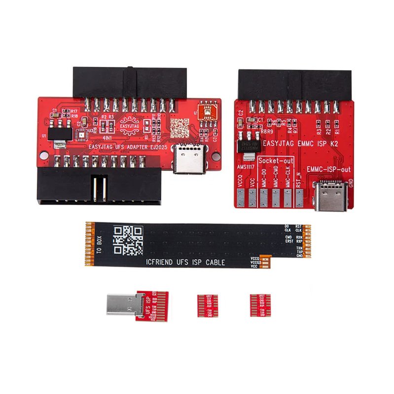 Adaptador MiPi Tester eMMC / UFS ISP para Easy UFS 3 en 1, 4 en 1 y 6 ...
