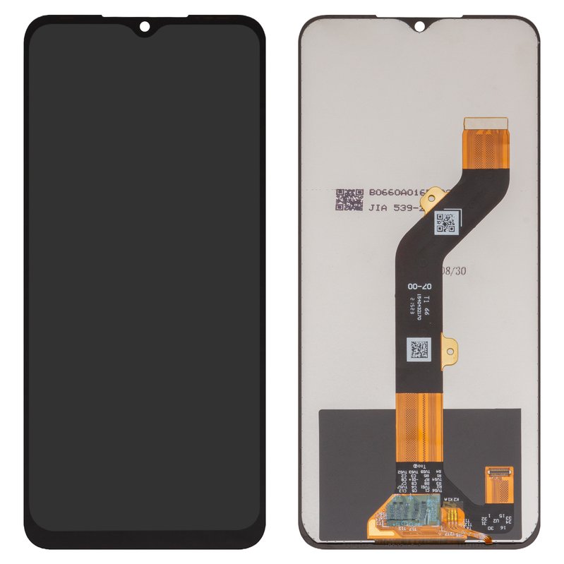 LCD compatible with Infinix Hot 20i (X665C, X665E), (black, without ...