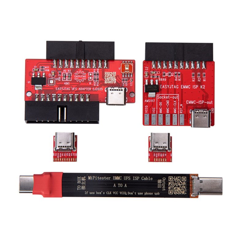 MiPi Tester eMMC / UFS ISP Adapter for Easy UFS 3-in-1, 4-in-1 and 6-in ...